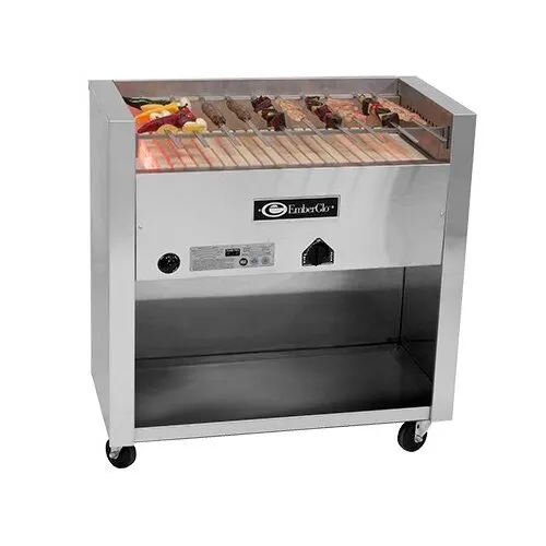 EmberGlo 25WF-KABOB-NAT-5010604 Floor Model Gas Charbroiler