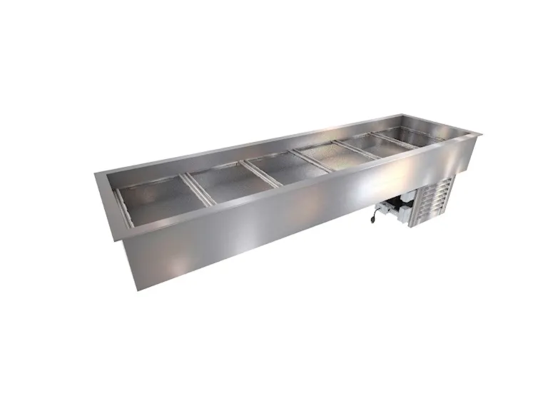 Duke CP6-SB-DC-D Aeroserv™ Drop-In Cold Food Pan, Refrigerated, 3/4 ...