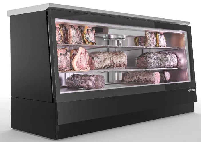 Infrico USA IDC-VC2010MDA Meat Dry Aging Low Profile Vision Display Case
