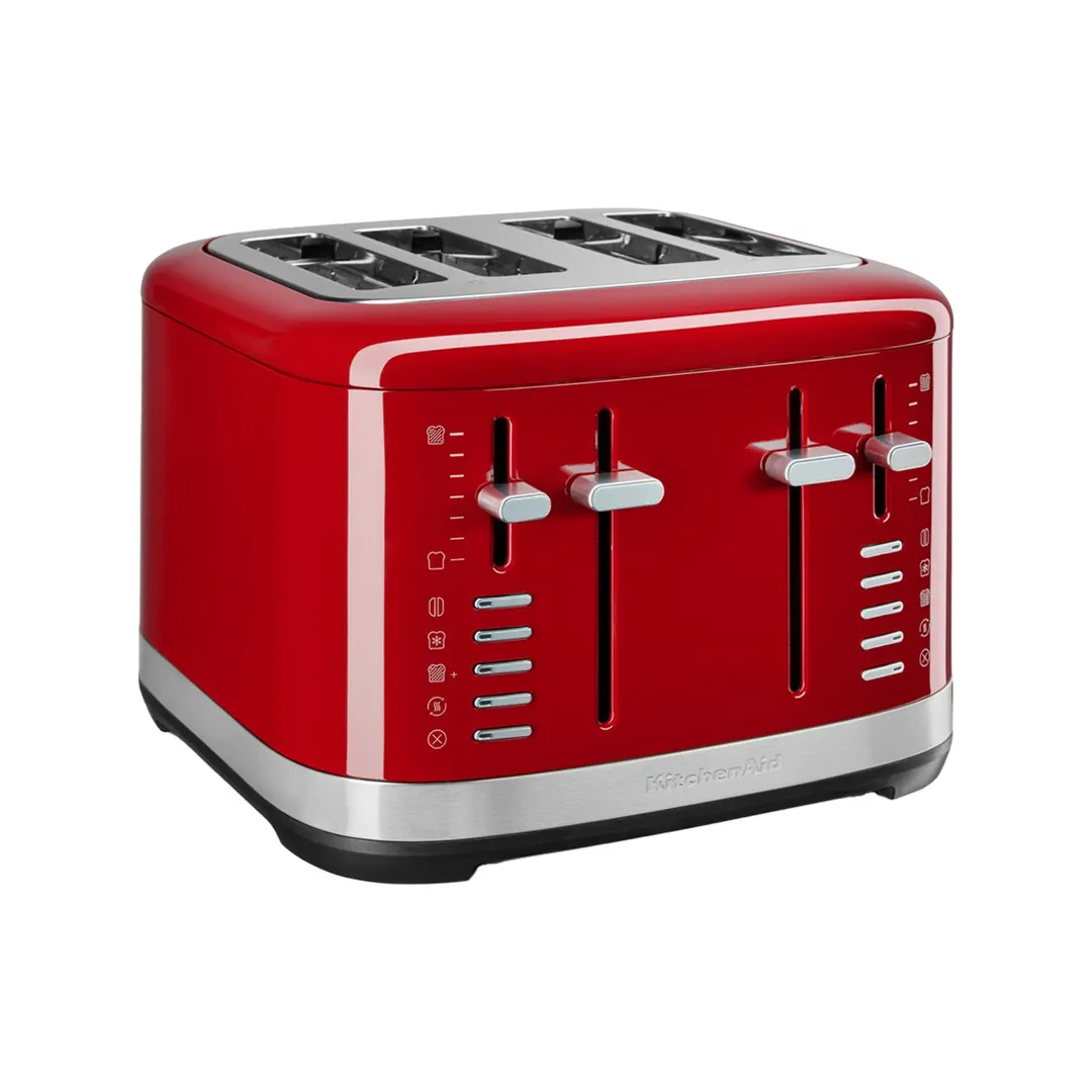KitchenAid KMT4109ER 4 Slice Automatic Toaster- Empire Red