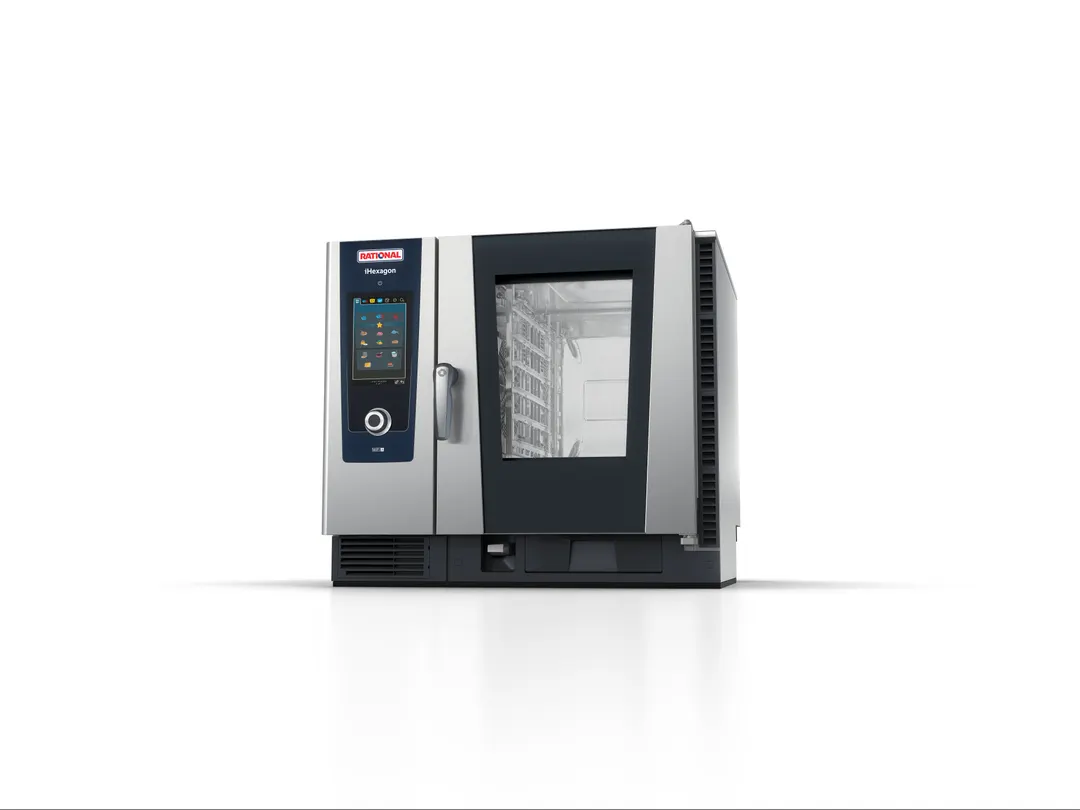 RATIONAL IHEXAGON 6-HALF E 208V 3PH(LM400BE) Electric Combi Oven