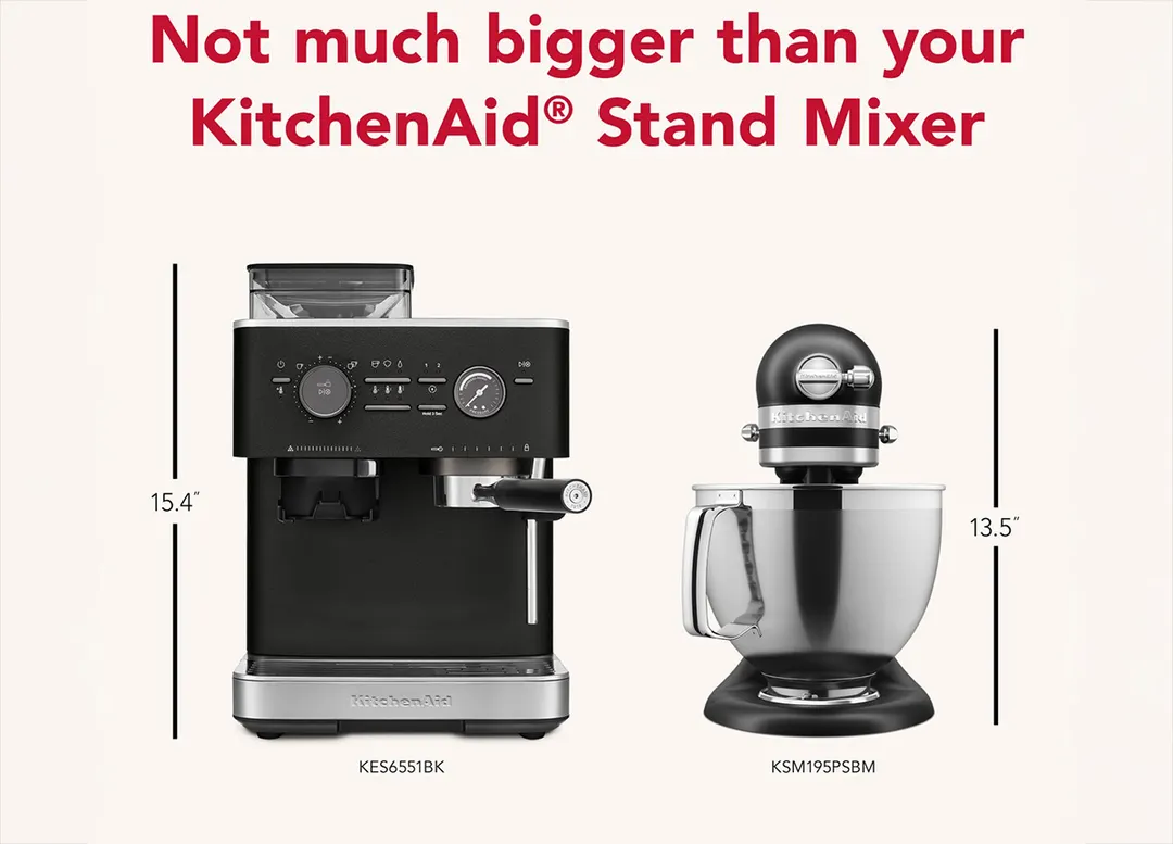 KitchenAid KES6551BK Espresso Cappuccino Machine