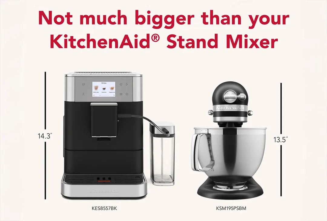 KitchenAid KES8557BK Espresso Cappuccino Machine
