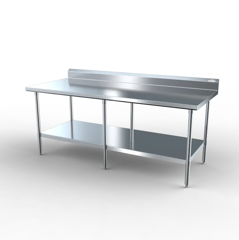 NBR Equipment TS4-8436R5 Premium Work Table, 84"W X 36"D X 40-3/4"H ...
