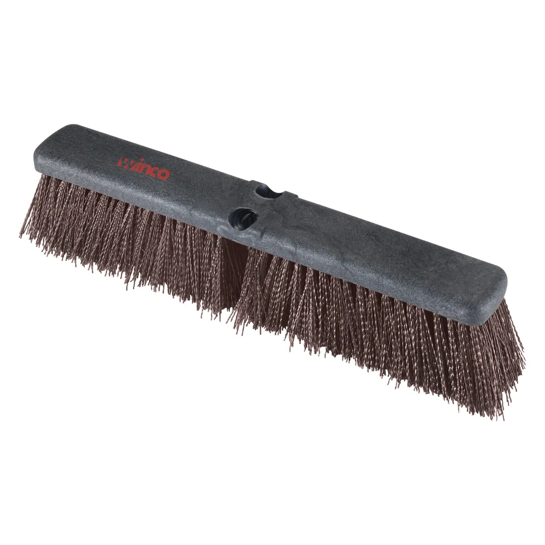 Winco BRFC-18B Push Broom Head, Coarse, Heavy-Duty