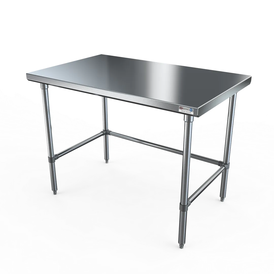 NBR Equipment TS4-4836-X Premium Work Table, 48"W X 36"D X 35-3/4"H ...