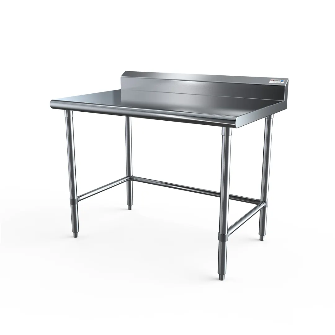 NBR Equipment TS6-4830R5-X Premium Work Table, 48"W X 30"D X 40-3/4"H Overall Size