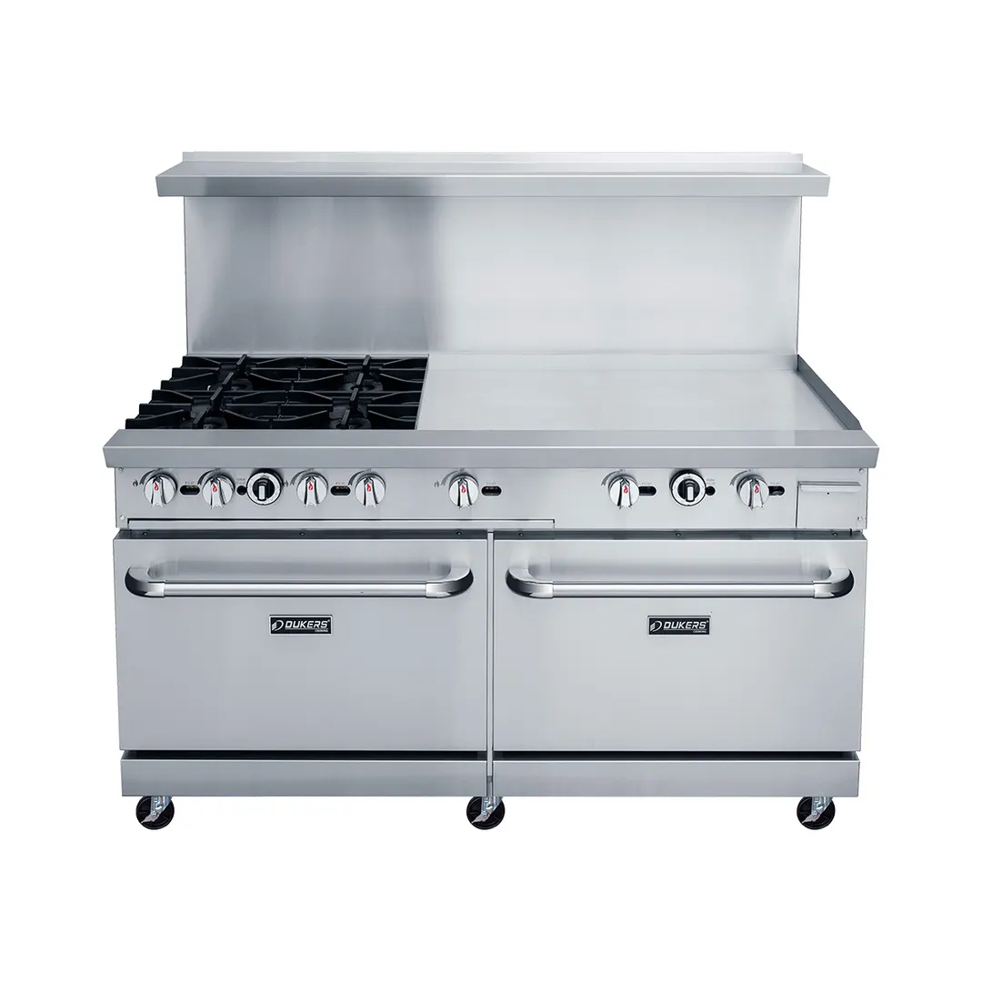 Dukers Appliance Co DCR60-4B36GM Gas Restaurant 60" Range