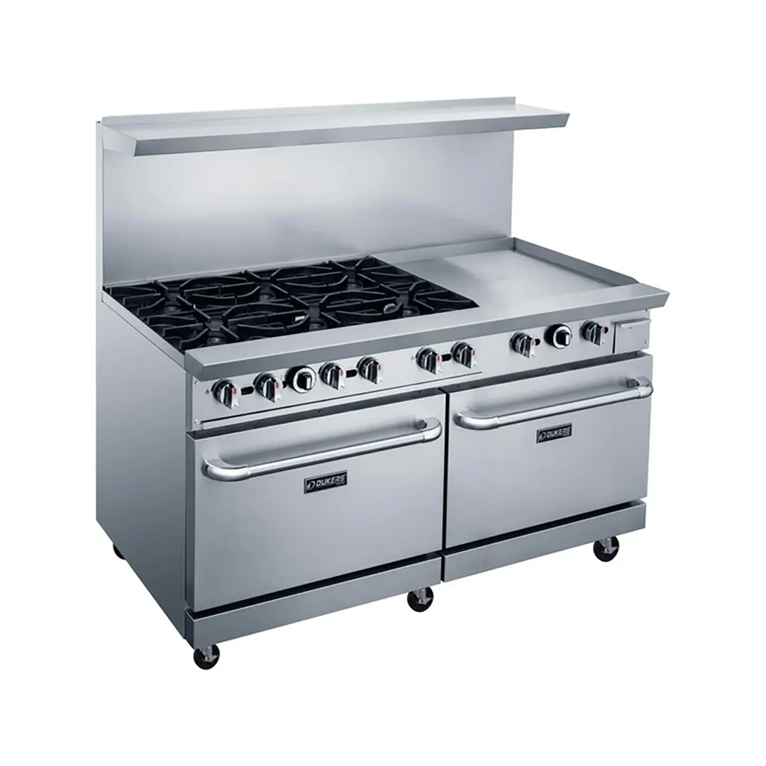 Dukers Appliance Co DCR60-6B24GM 6 Burners 60" Gas Range