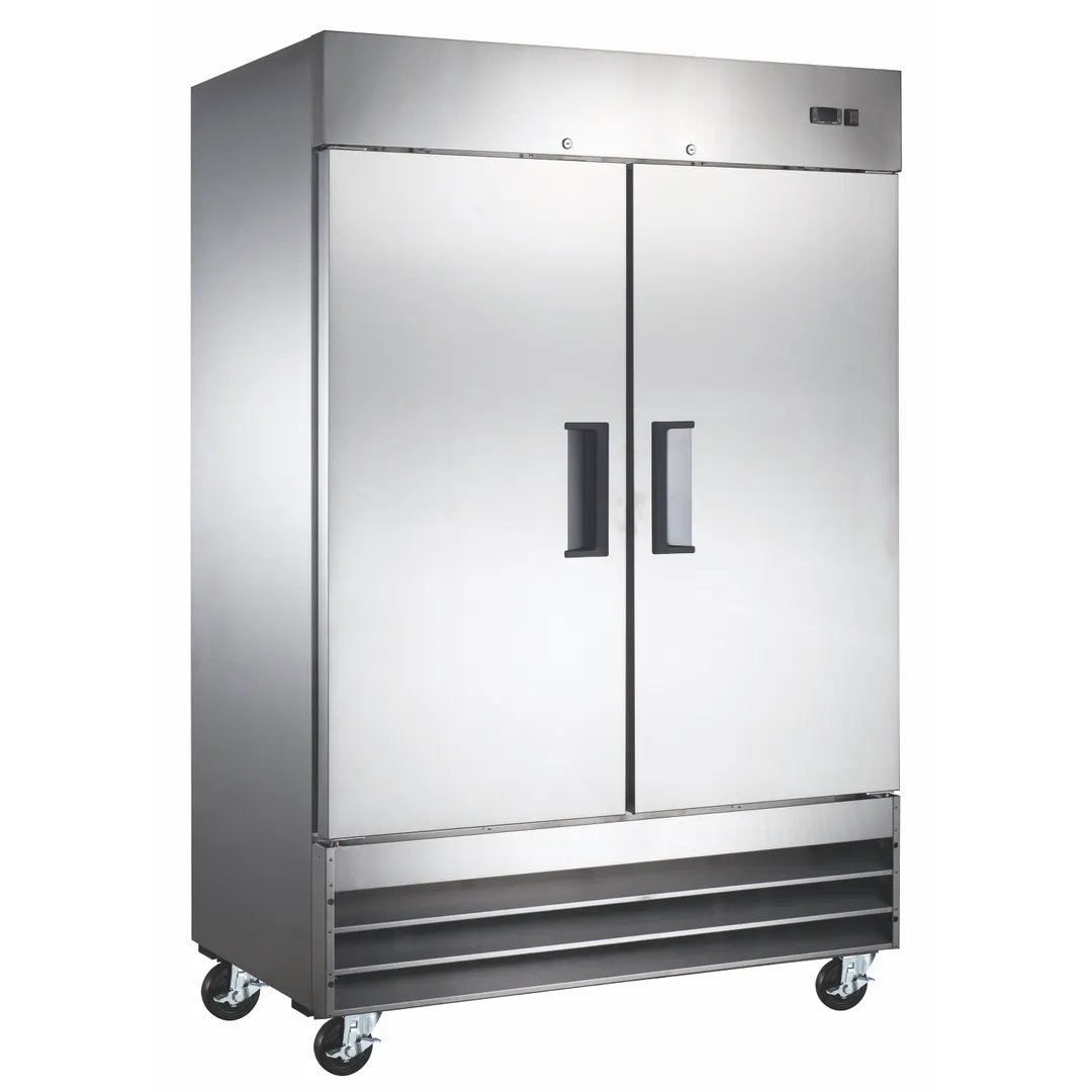 Grista GRRF-2DES 2-Door Reach-In Refrigerator, 48 cu. ft.