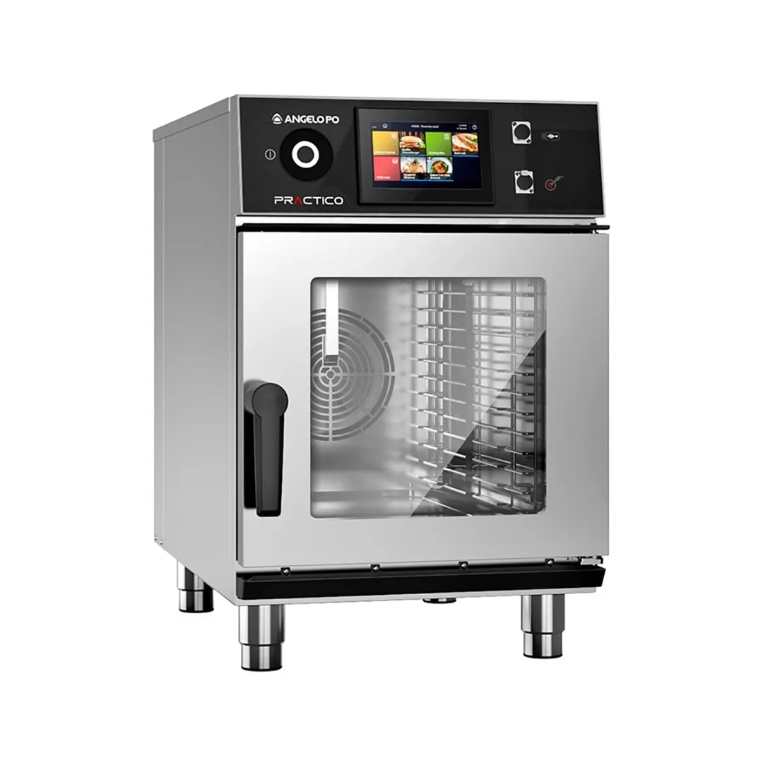 Angelo PO PracticO TT61 Countertop Electric Combi Oven, (6) GN 1/3 Pans