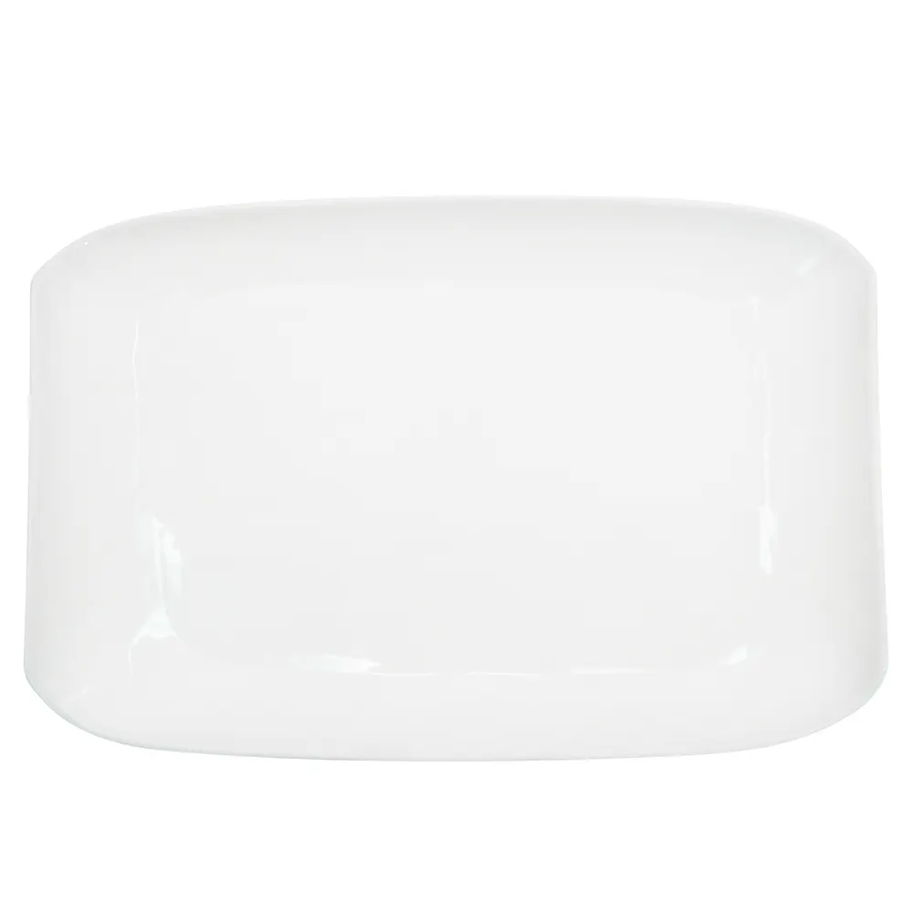 CAC China STU-51 Porcelain Platter 15" x 10" Bone White