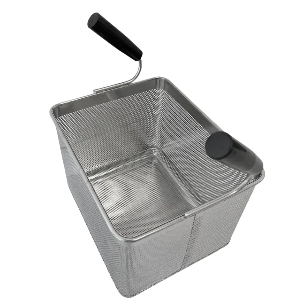 Omcan USA 49150 (49150) Pasta Cooker Basket, Rectangular, with Two Handles