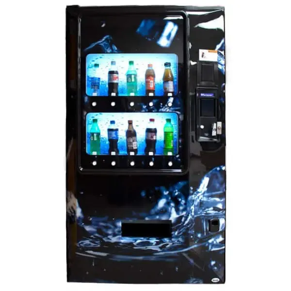 Vendo 721 V21 Vending Cart, 680 Can Capacity, Black, MDB Support