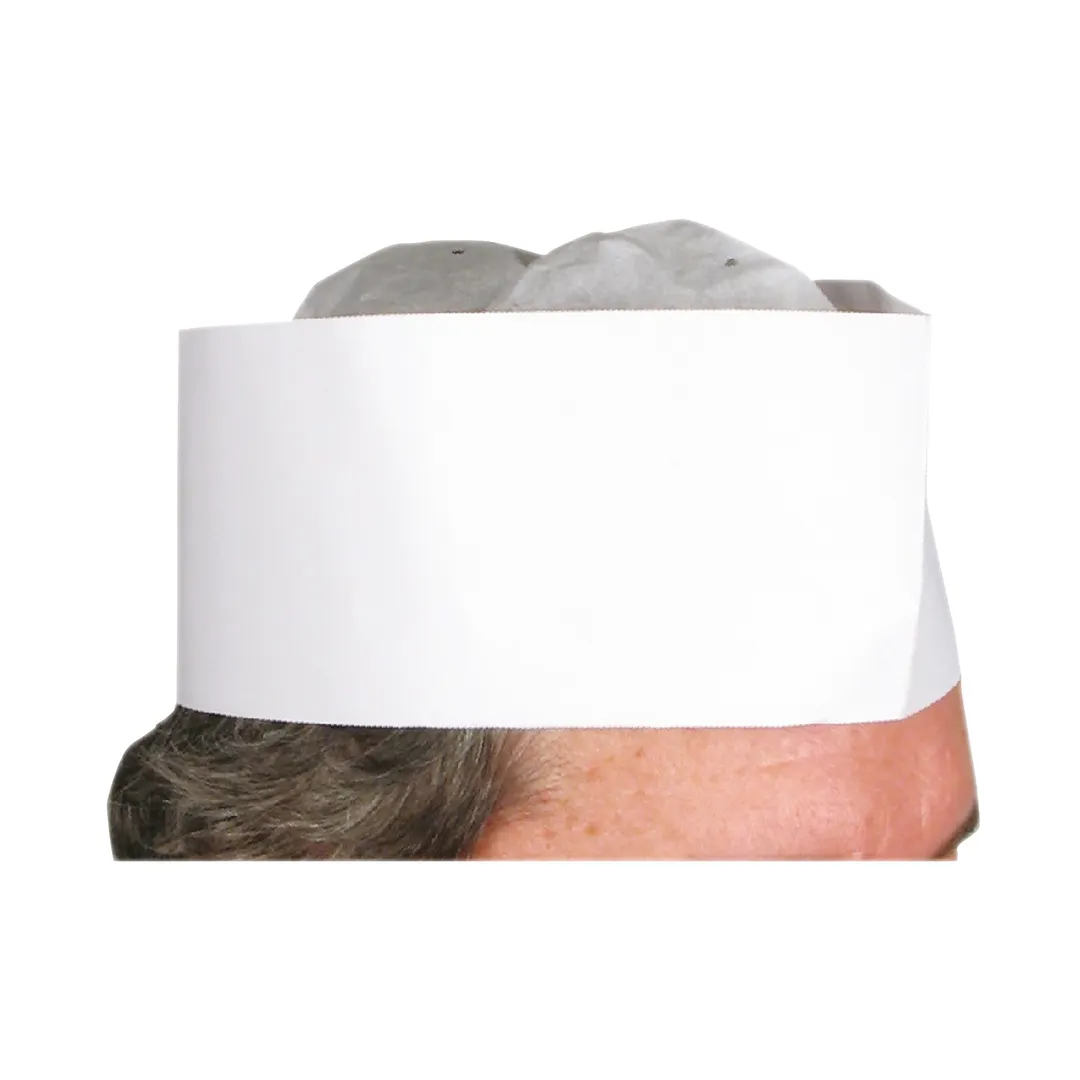 Winco DCH-3 Disposable Chef'S Hat, 3", Signature Chef