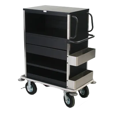Forbes Inroom Housekeeping Cart w/ (3) Shelves - 2281