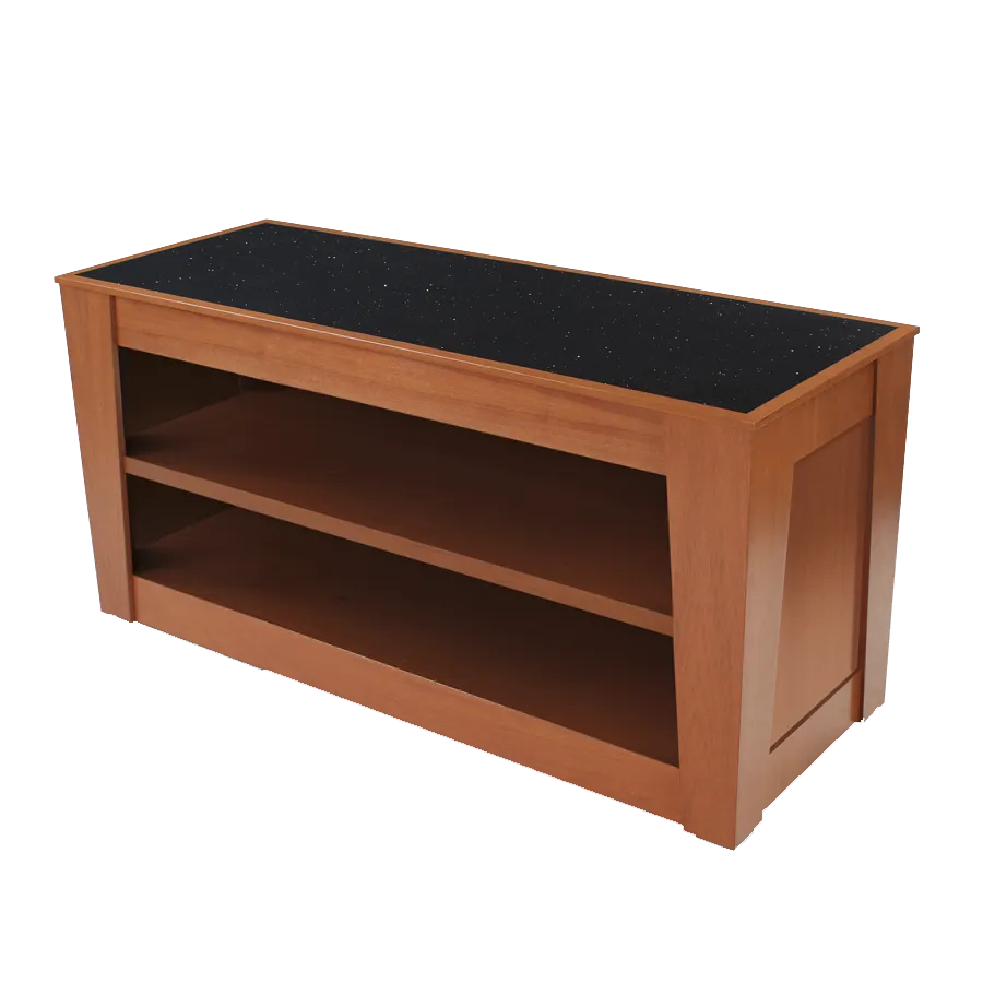 Forbes Industries Mobile Induction Table w/ (2) Left & Right Cooking ...