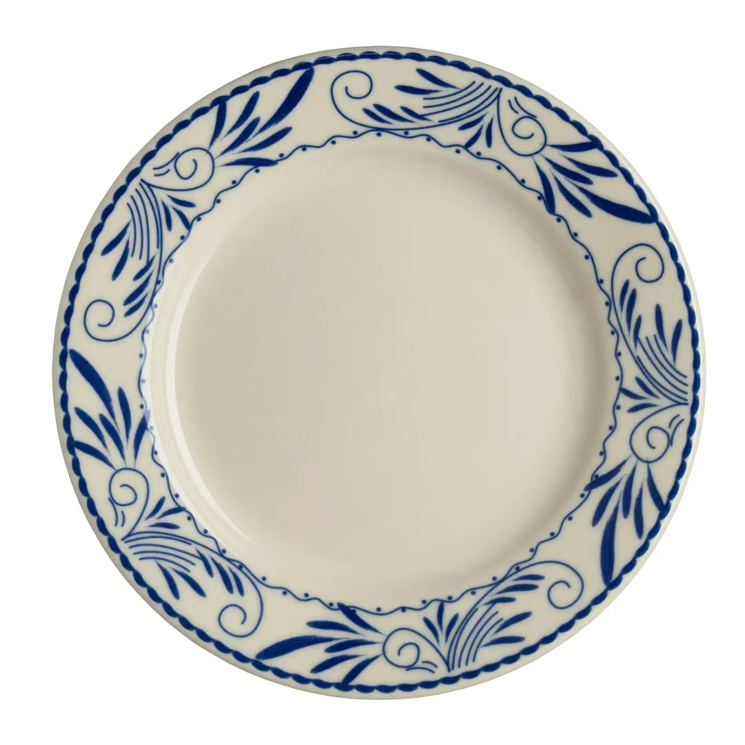 Steelite HL20241008 6.63" Rolled Edge China Plate - 1 Dozen