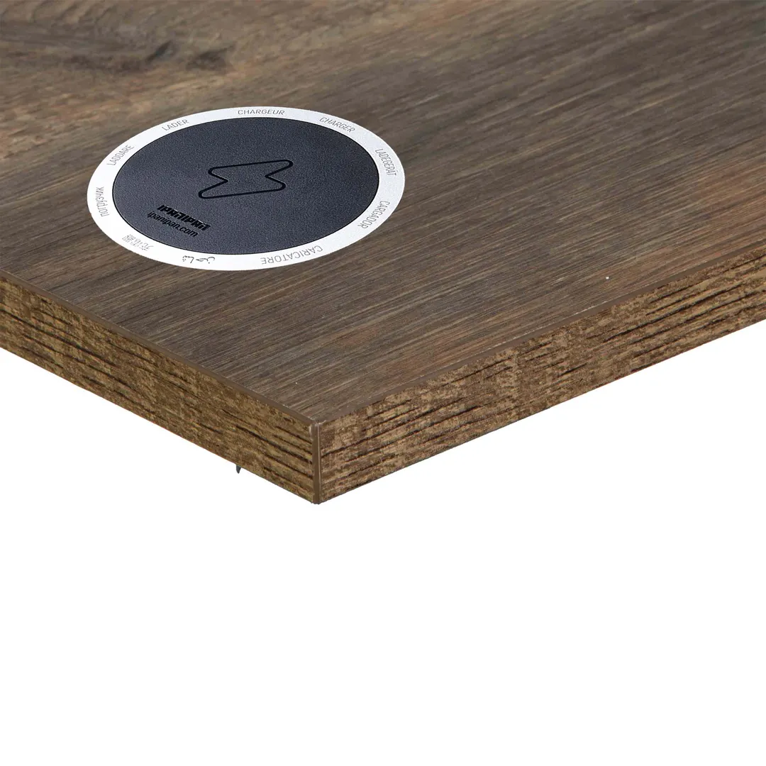BFM Seating KP3030-FPC1 30" X 30" Laminate Relic Table Top