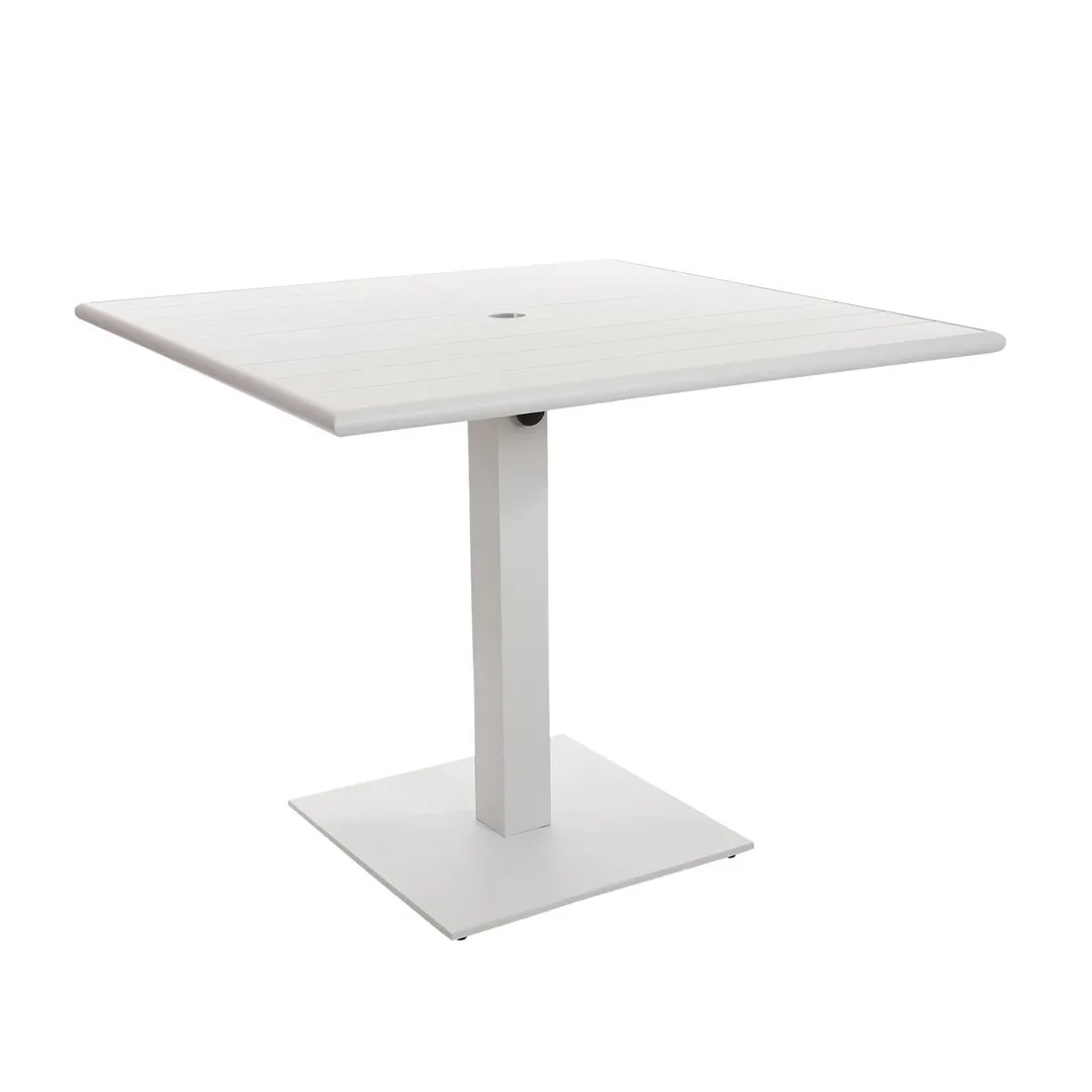 BFM Seating PHB3232WHU-18SQWHU 32" X 32" Dining Height Outdoor Table