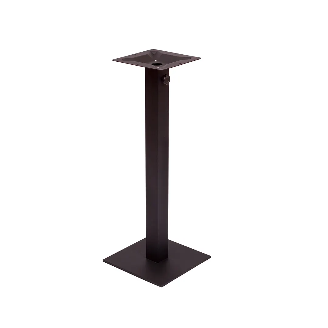 BFM Seating PHTB24SQBLTU Metal Margate Table Base