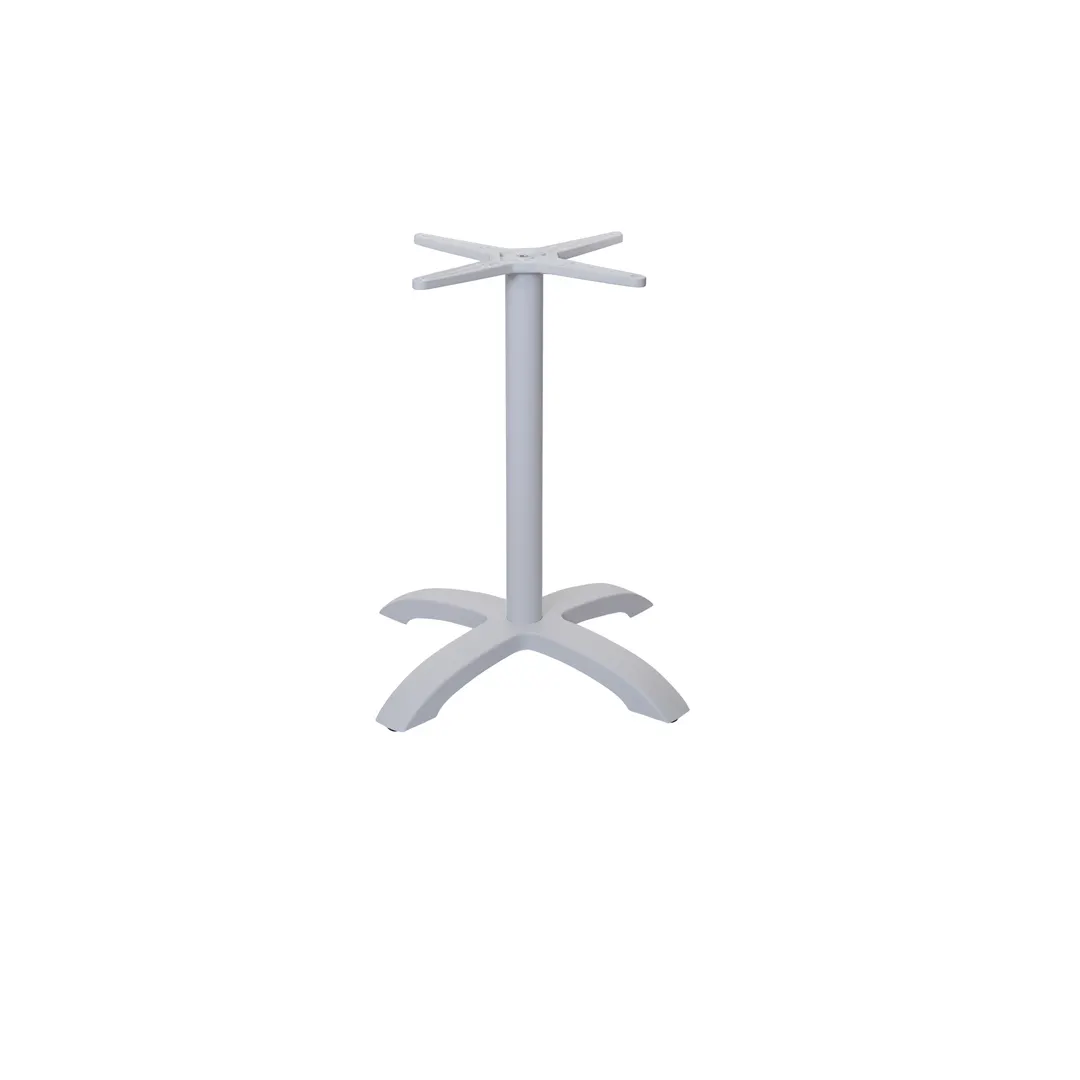 BFM Seating PHTB2626WH Metal Bali Table Base