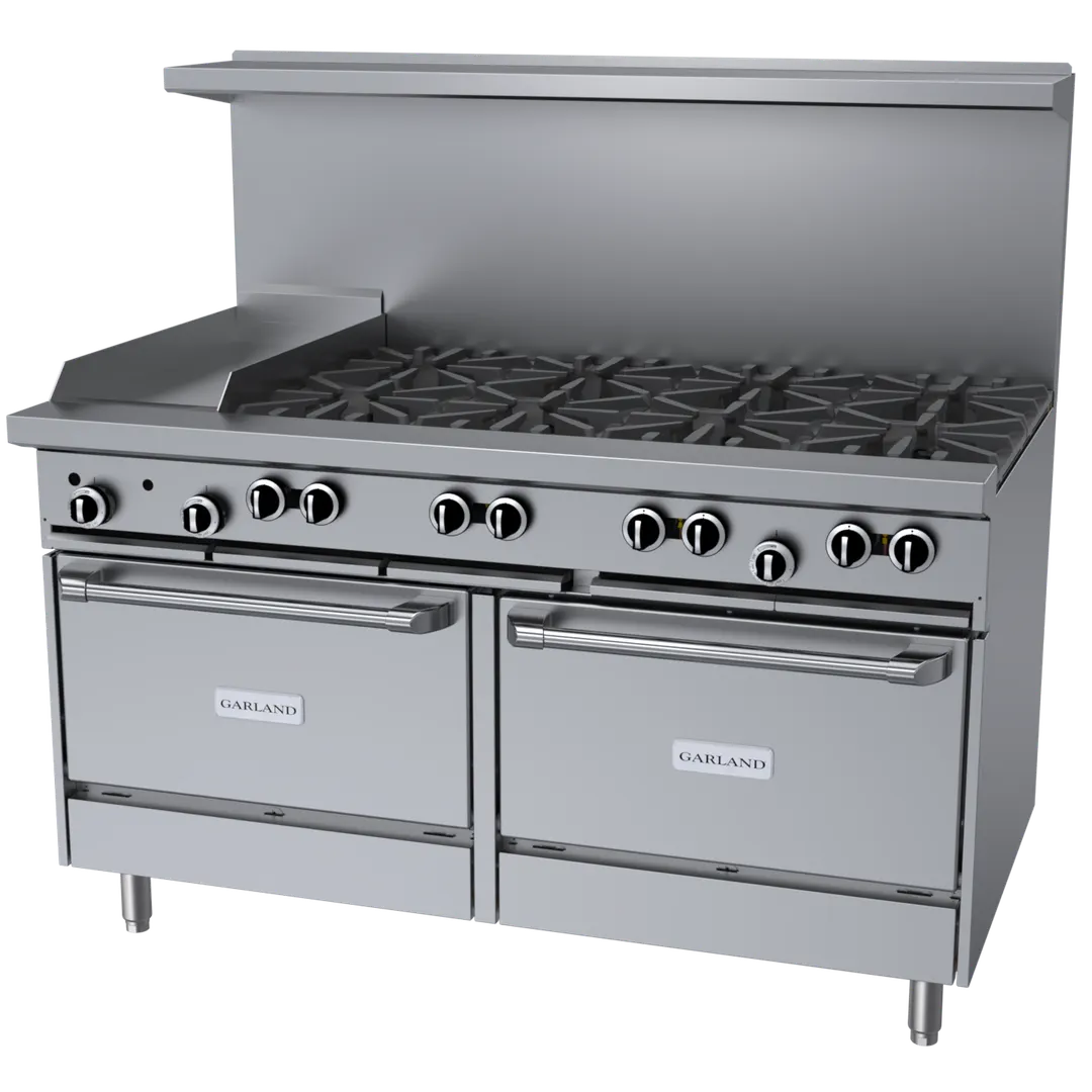 Garland US Range G60-8G12CR Gas 60" Restaurant Range