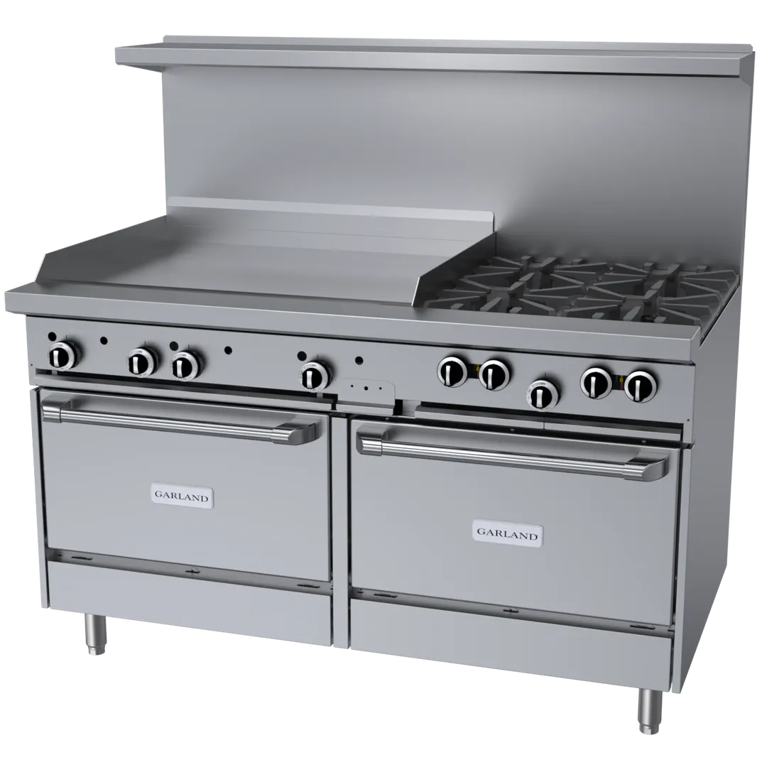 Garland US Range G60-4G36CC Gas 60" Restaurant Range