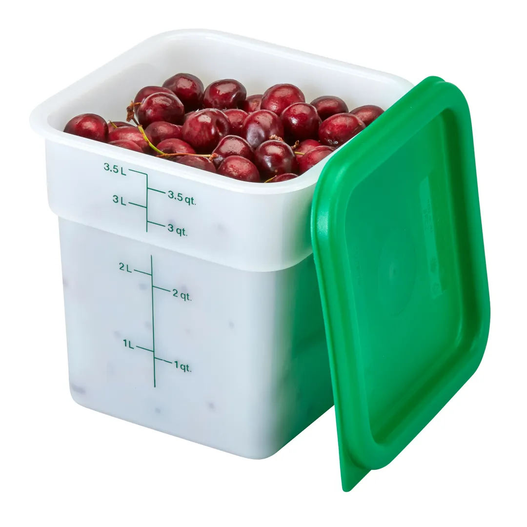Cambro 4SFSP148 4 Qt Polyethylene Container, NSF