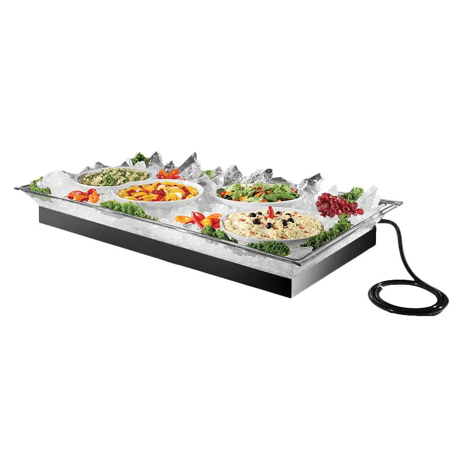 Cal-Mil 987-12 Ice Display Tray – 48x24x5.5" Acrylic LED