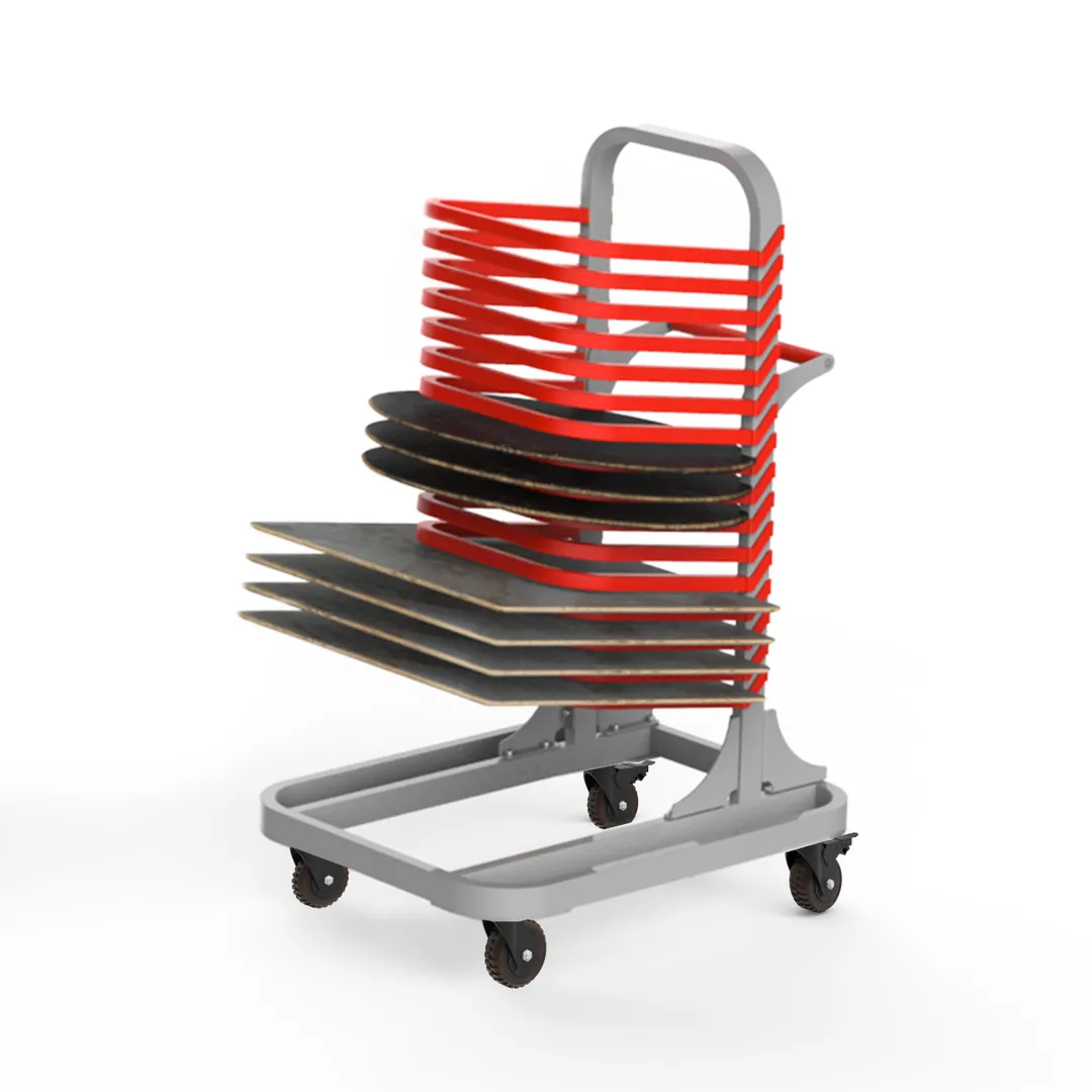 Steelite MGSSCTPS1001 Transfer Cart Parts, 16 Tray Frames, 4 Casters