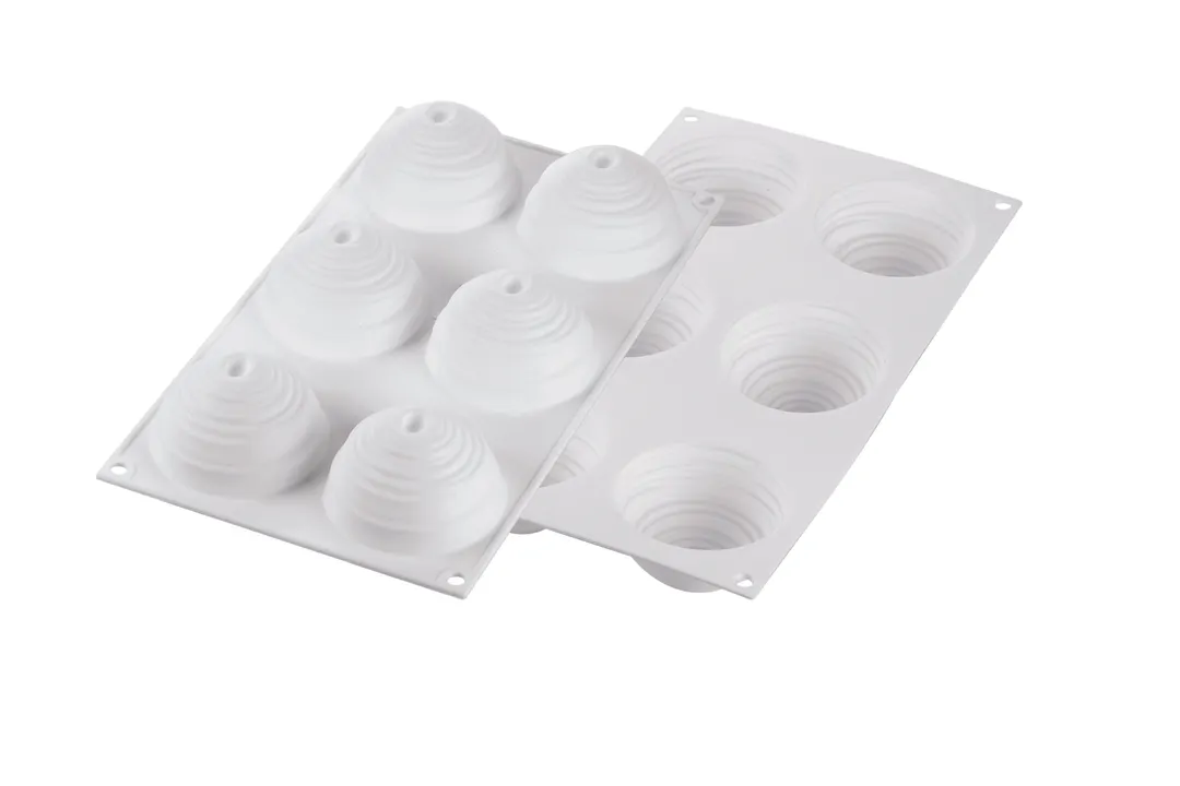 Louis Tellier CURVEMONTBLANC 3" Dia Silicone Food Mold Safe