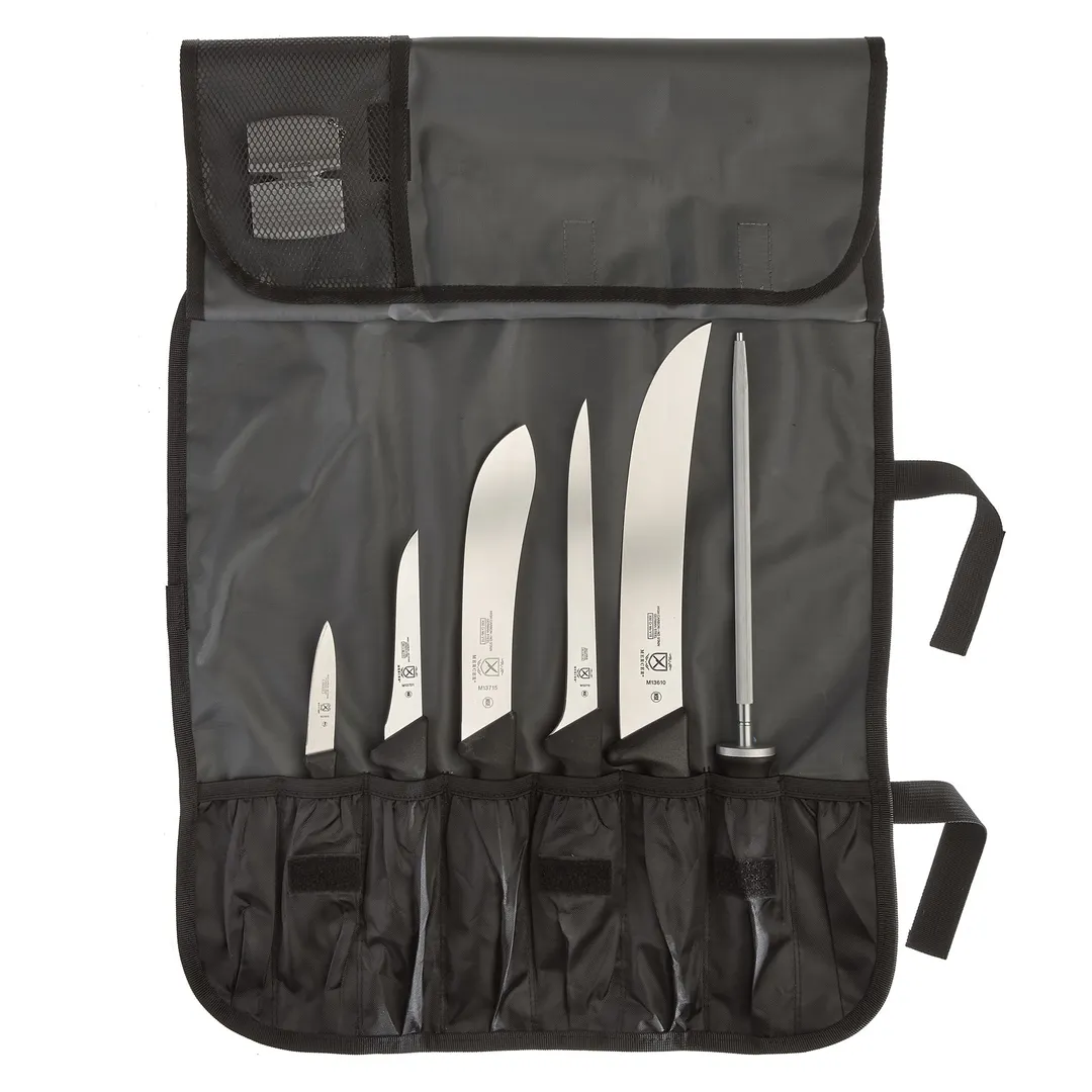 Mercer M13754CM 8-Pc Field Dressing Kit NSF Knives Cam Roll