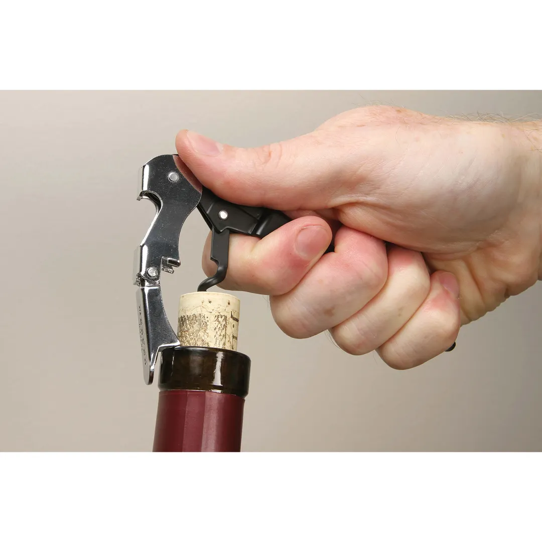 Mercer M33082P2 Corkscrew 4‑3/4" Non‑Stick Worm Black Handle