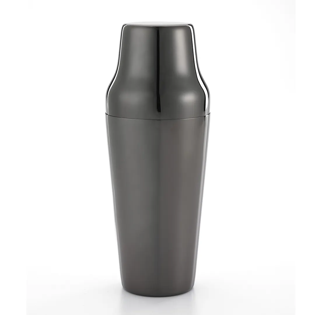 Mercer M37085BK 24 oz Cocktail Shaker, 18/8 Steel Black