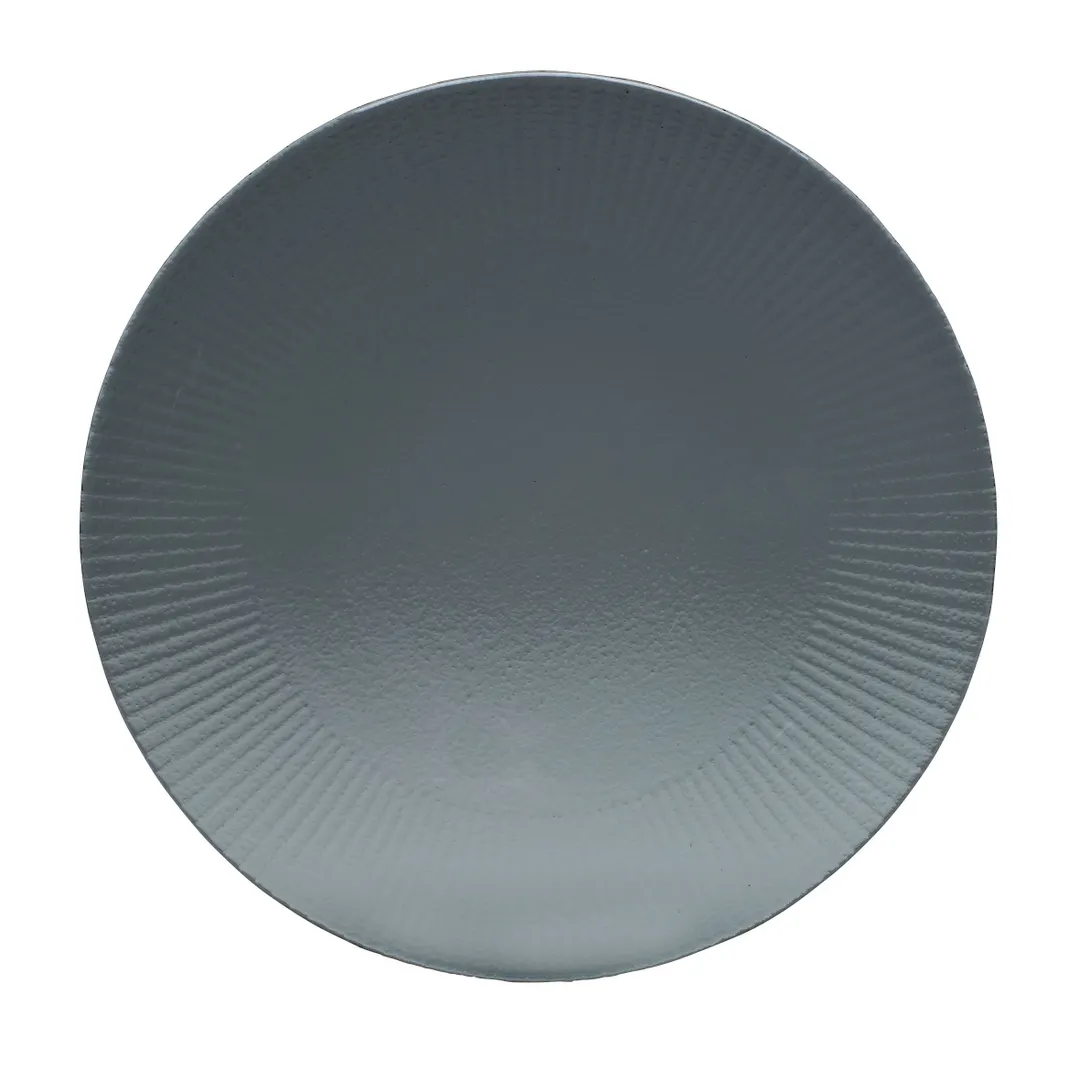 Steelite 6151B447 11.25 Inch Smoke Glass Plate Round