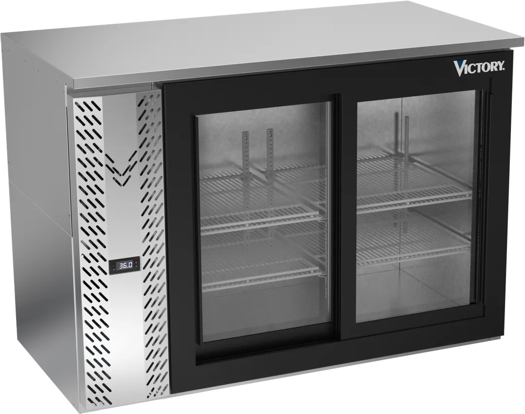 Victory VBBN48HC-GS-S Refrigerated Back Bar Cabinet