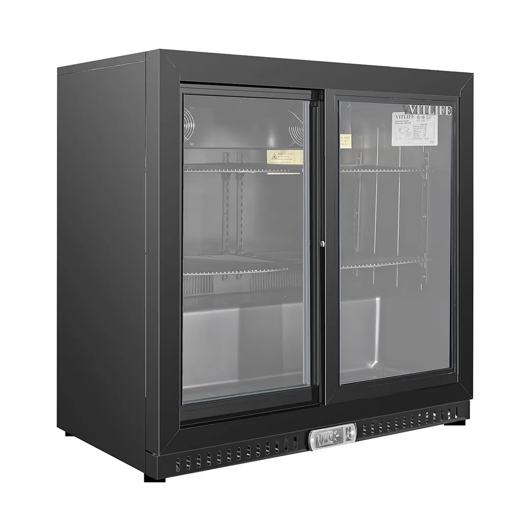 Vitlife VBBD-238S Back Bar Cooler, 7.5 Cu Ft