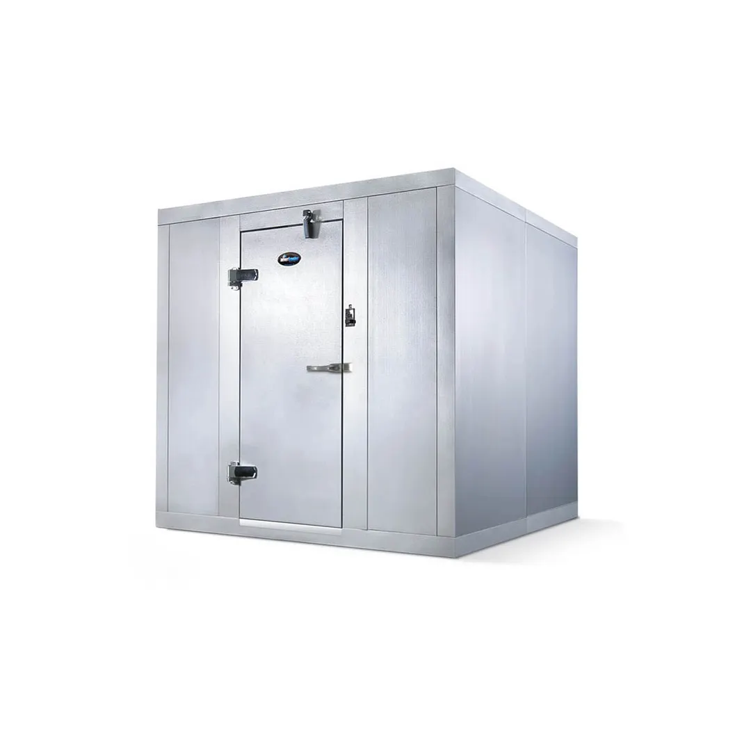 AmeriKooler 10' X 10' Outdoor Quick Ship Walk-In Freezer, Remote