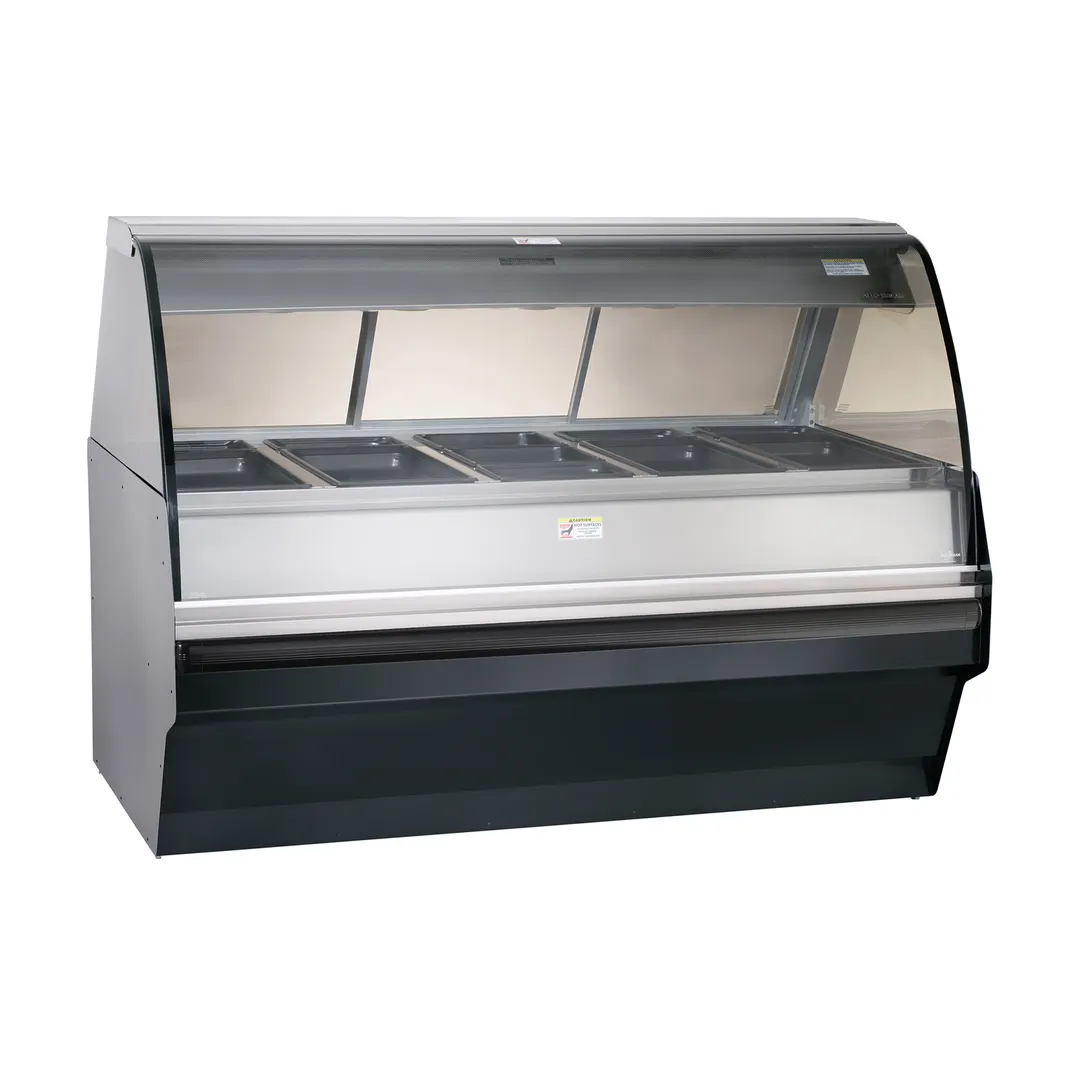 Alto-Shaam TY2SYS-72-SS Halo Heat® Hot Deli Display System, Full-Service