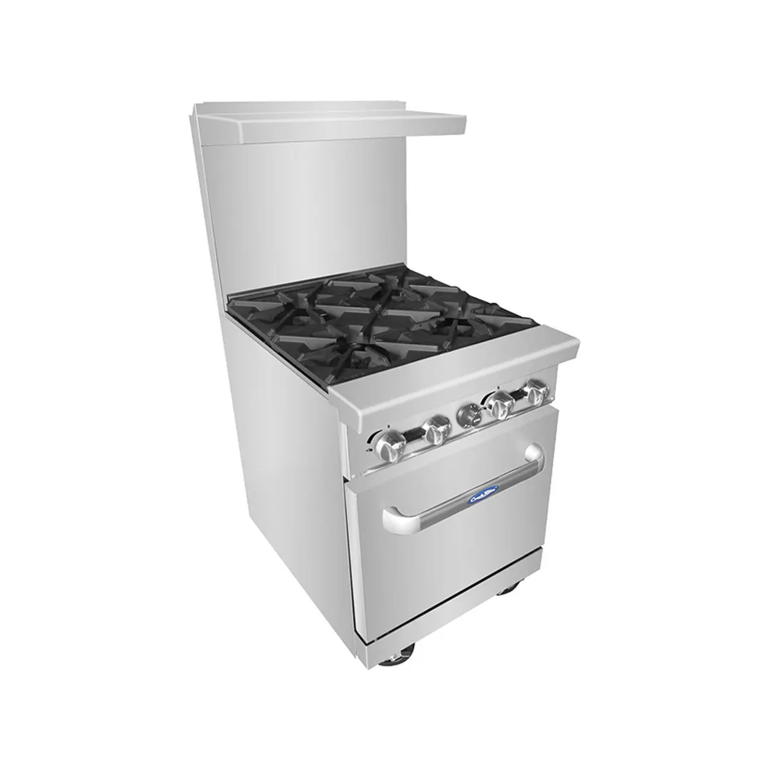 Atosa USA AGR-4B-NG 24" Gas Restaurant Range with (4) Burners