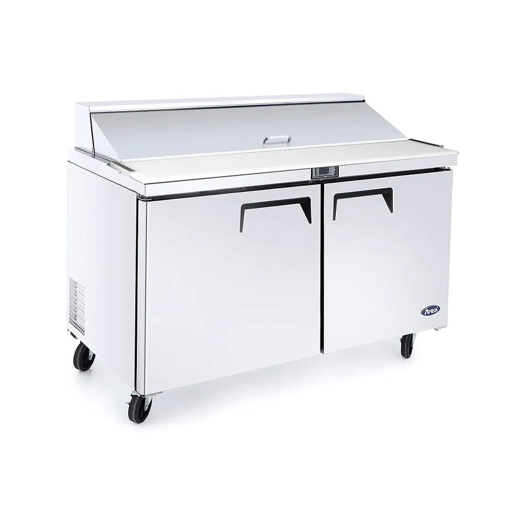 Atosa USA MSF8302GR 48" 2-Section Sandwich Salad Prep Table
