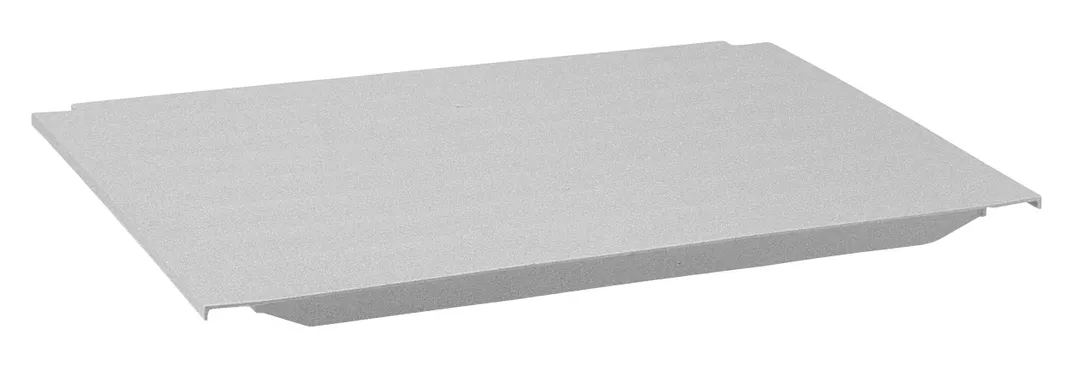 Cambro CBSP1411S151 Plastic Shelf, 14'' x 11'', Gray, NSF Listed