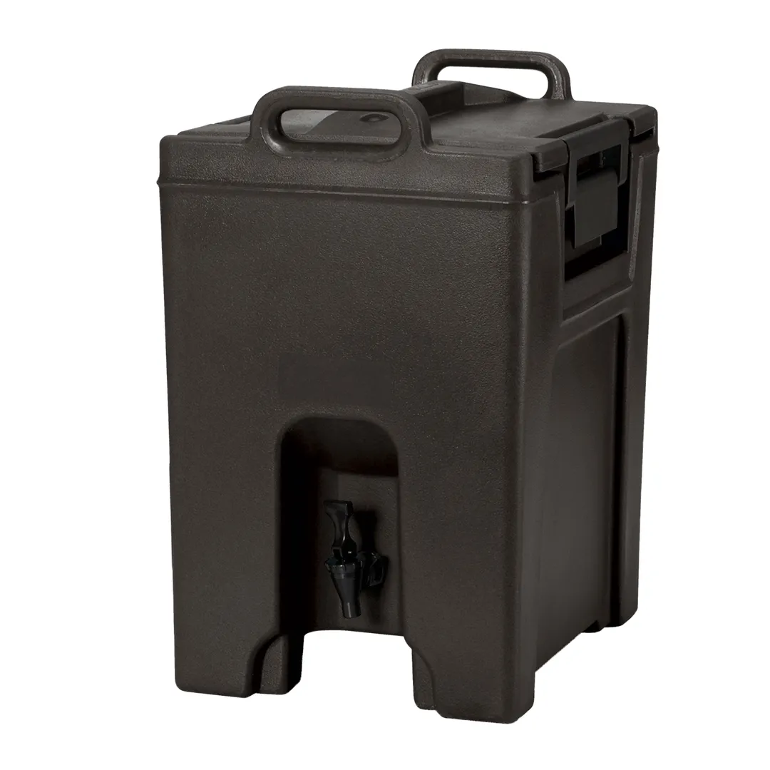 Cambro UC1000110 10‑1/2‑Gallon Insulated Black Dispenser