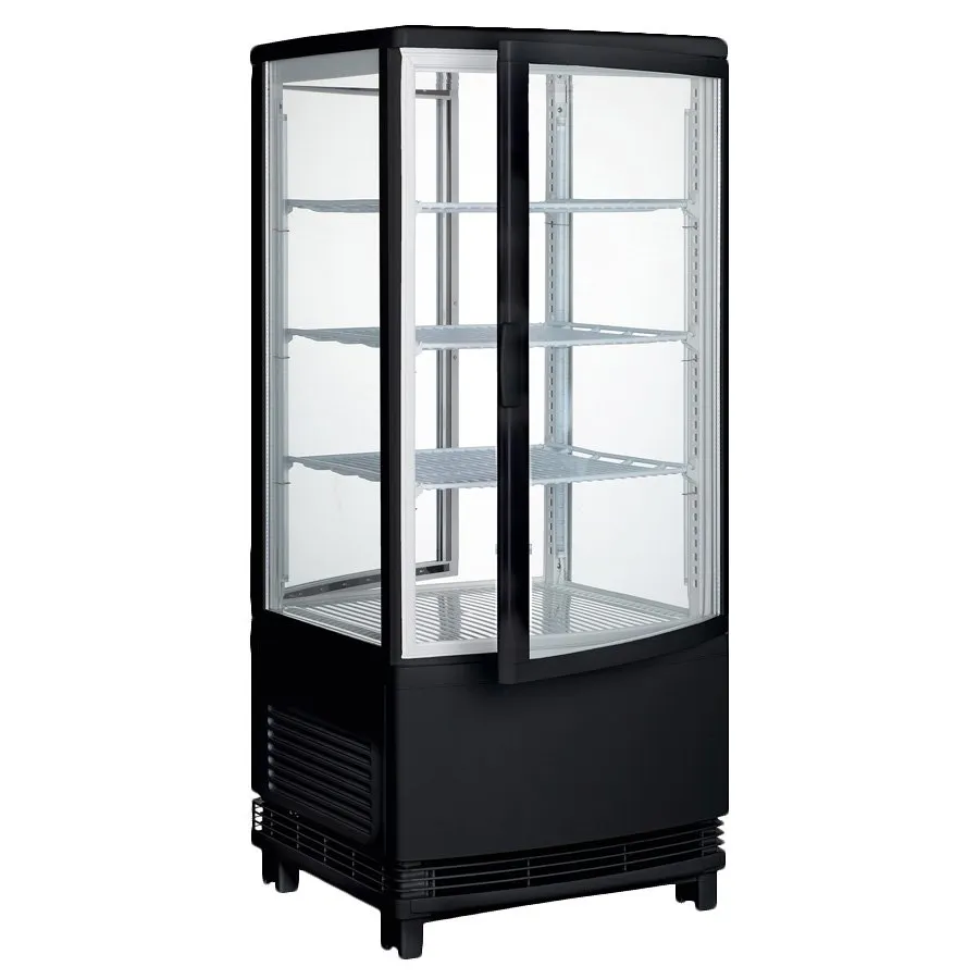 Winco 17" Self-Service Countertop Refrigerated Beverage Display Case