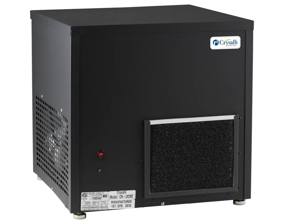 Crysalli CR-UCM2 Chiller, 6‑Gal, 80 L/hr, 25 Lb Ice 40‑100°F