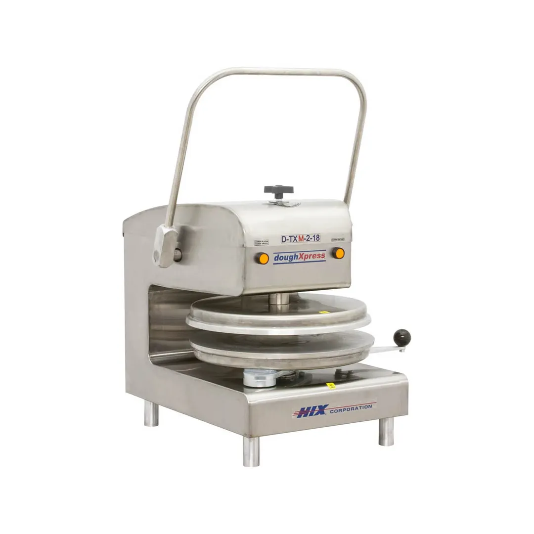 DoughXpress D-TXM-2-18-SS 18" Diameter Manual Tortilla Dough Press