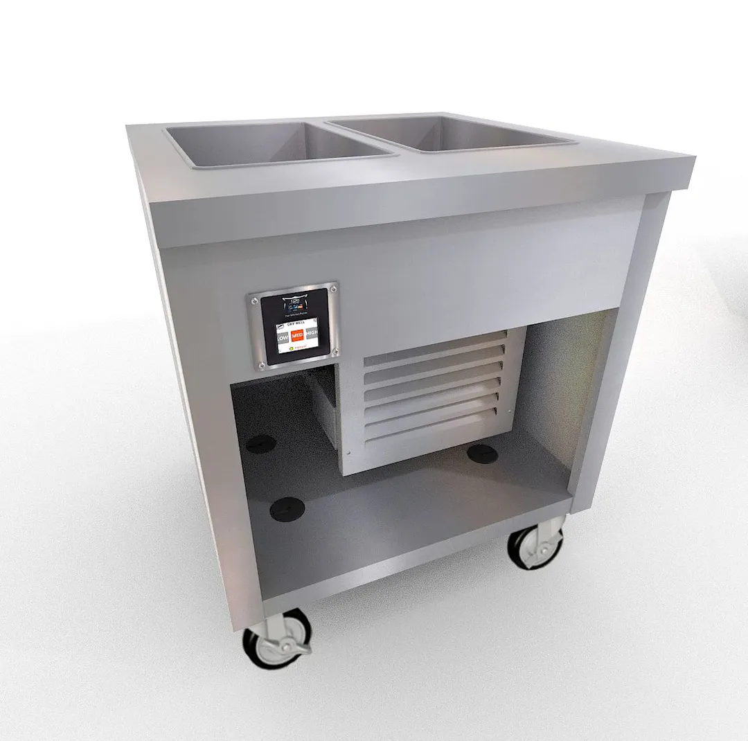 Duke TFCP-32SS-N7 32" Thurmaduke™ Flush Mount Cold Pan Unit, Refrigerated