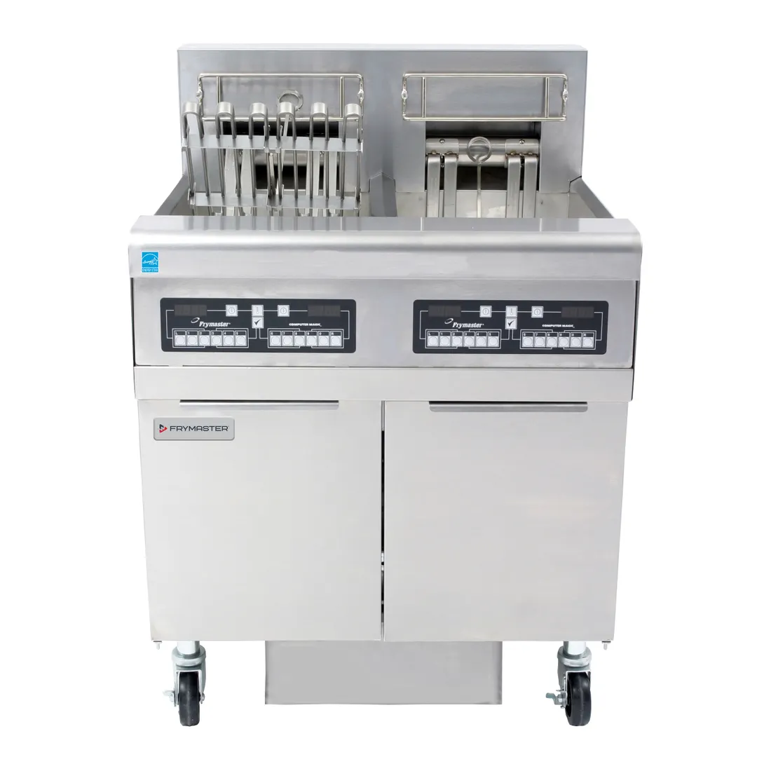 Frymaster FPRE217 Electric Fryer, (2) 50 lb Vat, Floor Model