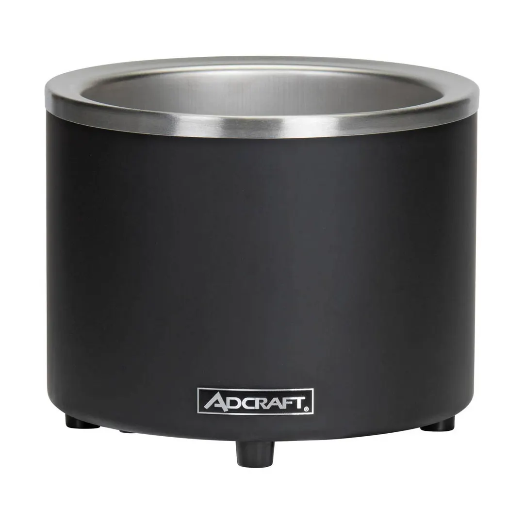 Adcraft FW-1200WR/B Countertop Round Food Cooker/Warmer
